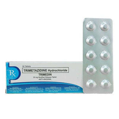 TRIMEDIN Trimetazidine Hydrochloride 35mg Modified-Release Tablet 30's ...